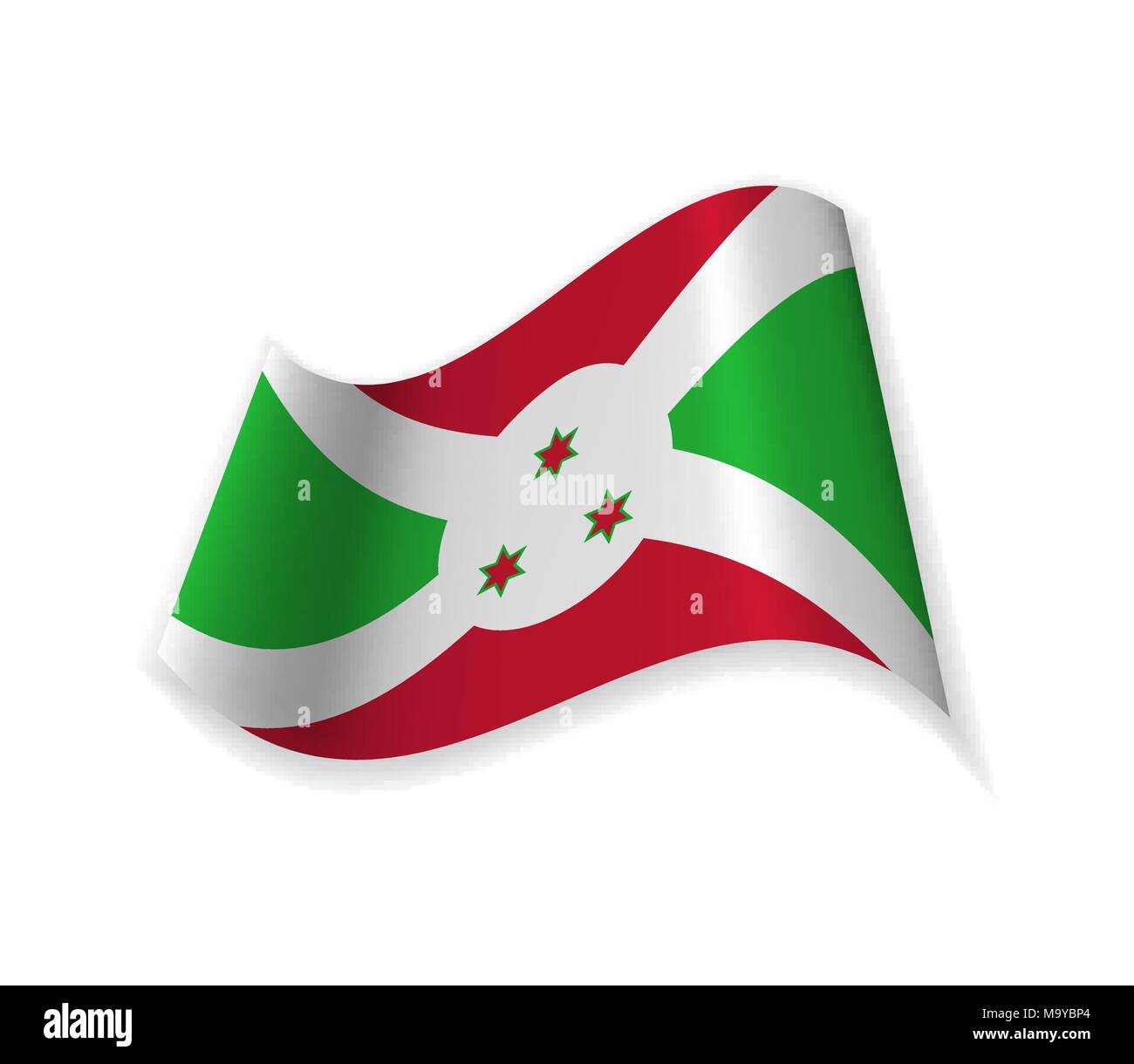 Burundi flag nation vector hi-res stock photography and images - Alamy