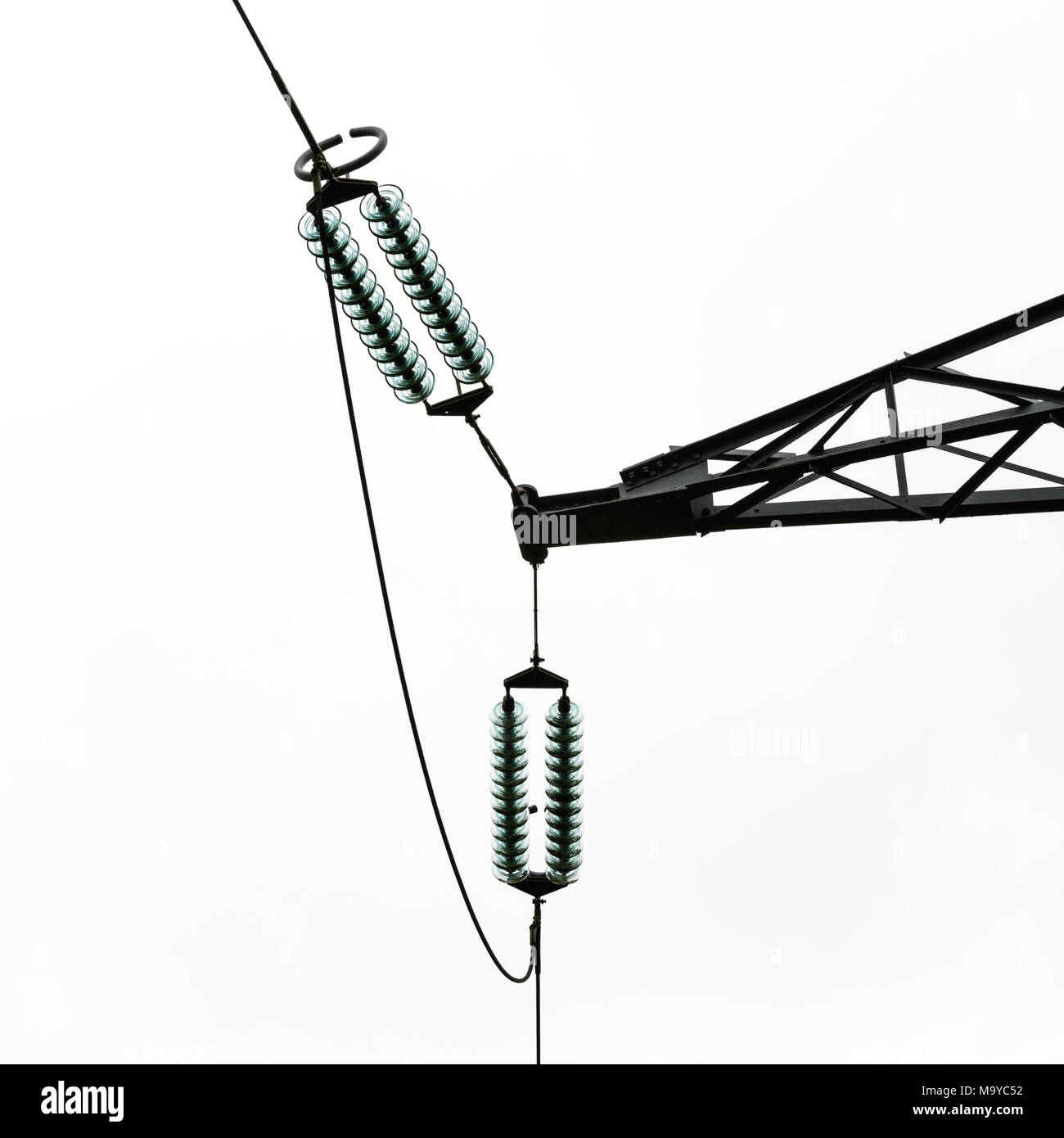 Metal crossarm hi-res stock photography and images - Alamy