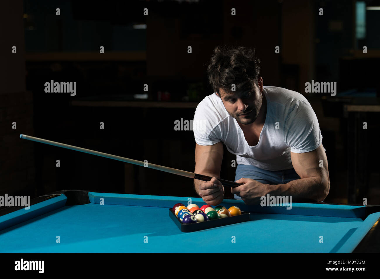 Billiard game hi-res stock photography and images - Alamy