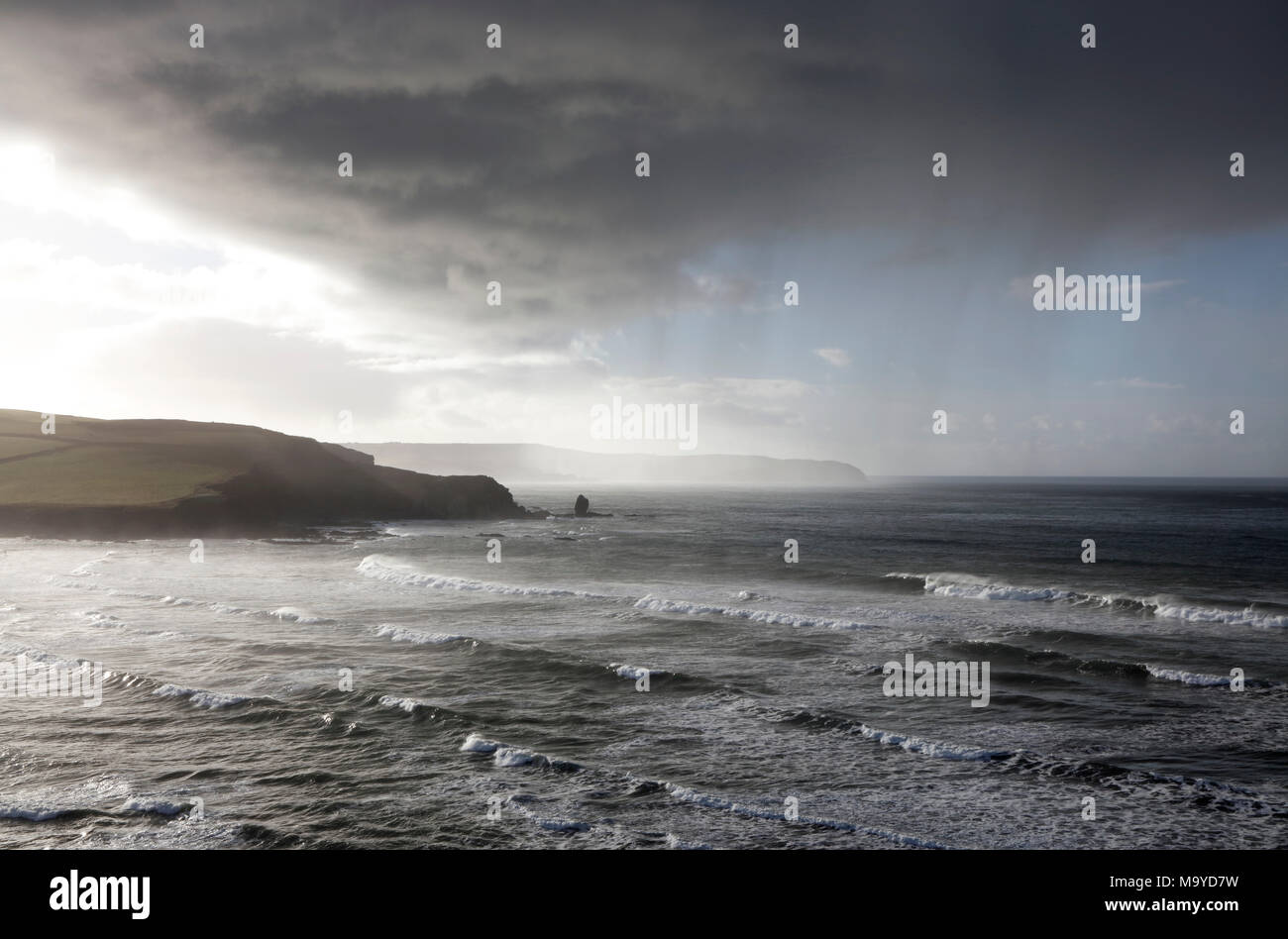 Long Stone at Bantham, Bigbury Bay, Devon, England, UK Stock Photo - Alamy