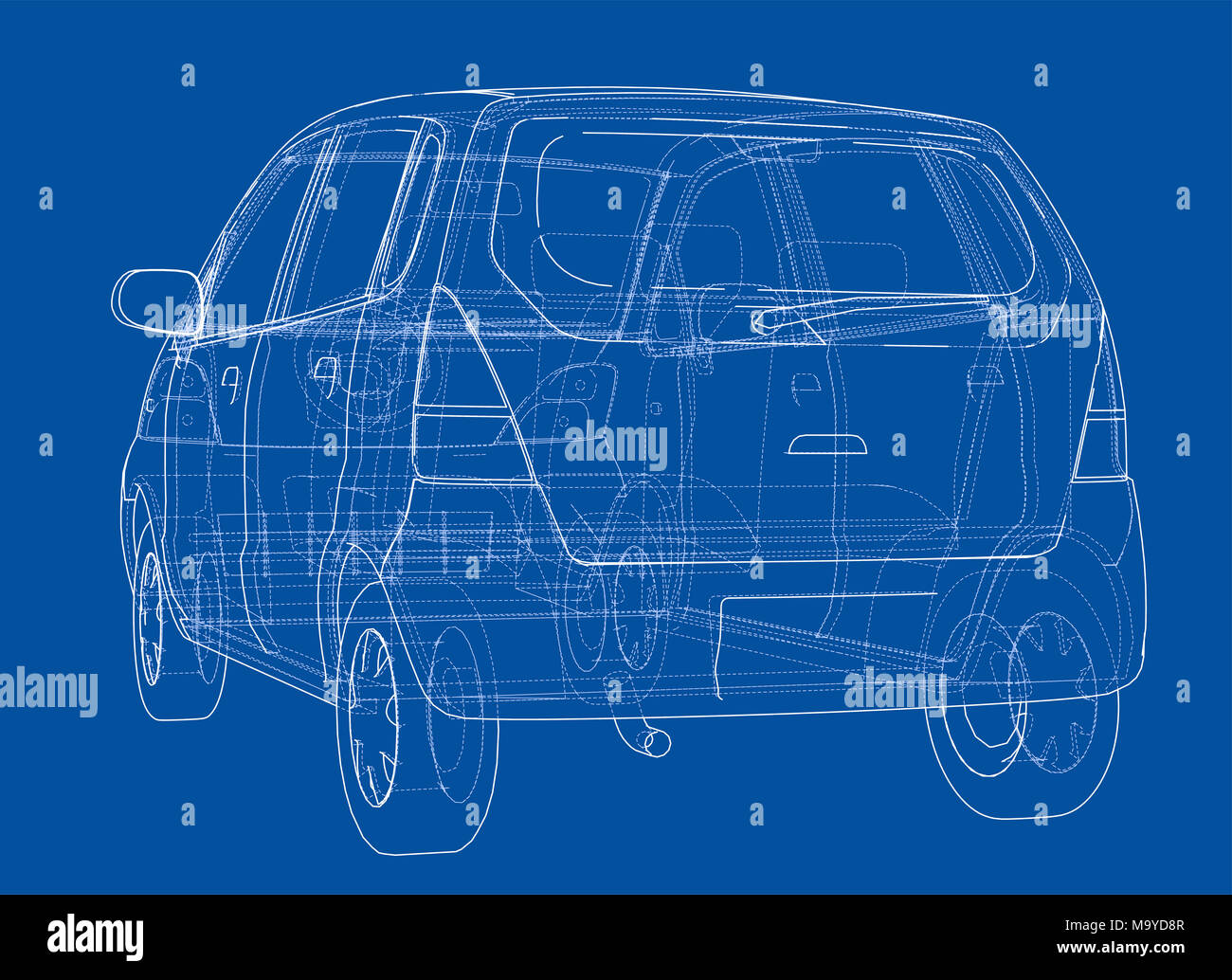 Car sketch hi-res stock photography and images - Alamy