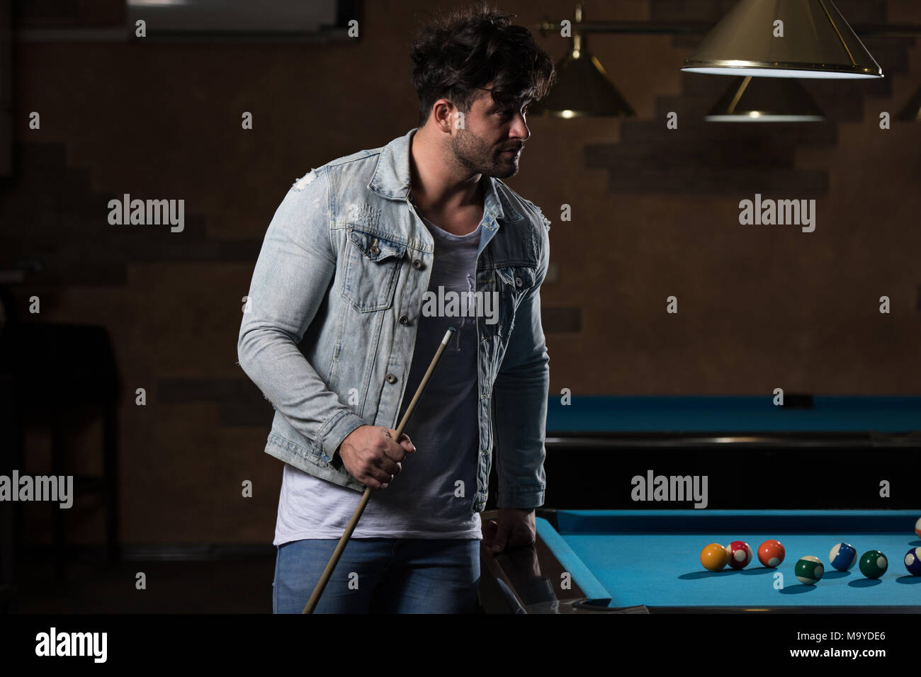 Pool game hi-res stock photography and images - Alamy