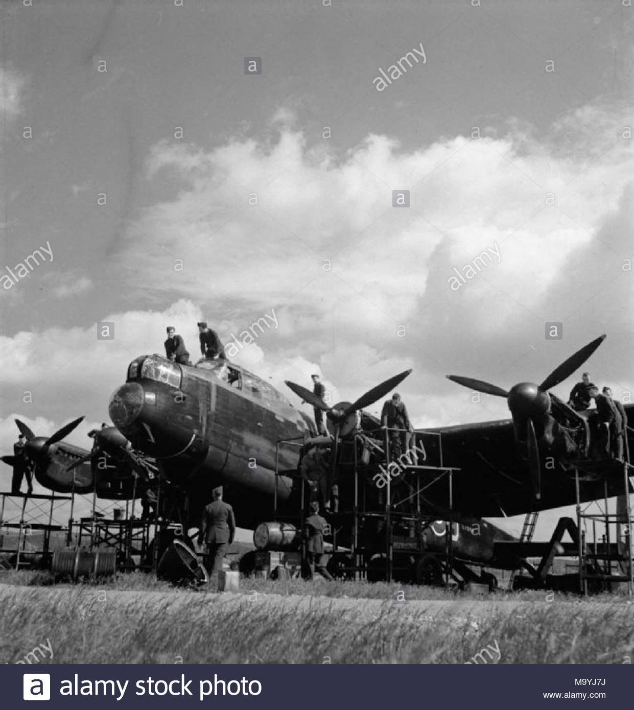 Lancaster Front Turret Stock Photos & Lancaster Front Turret Stock ...