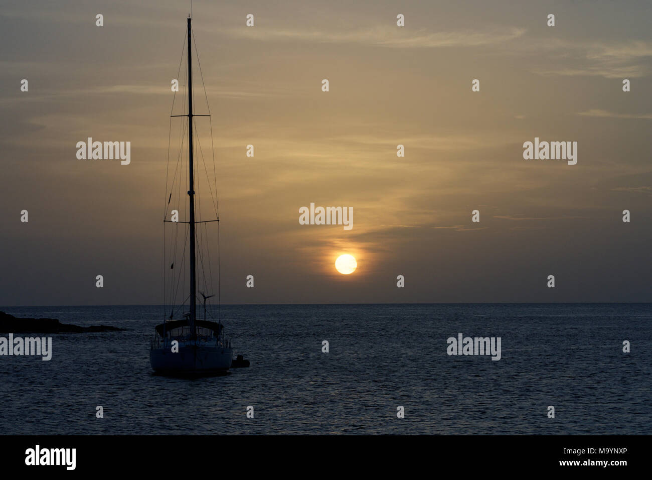 Beautiful Caribbean Isles. Archipiélago Los Testigos Stock Photo - Alamy