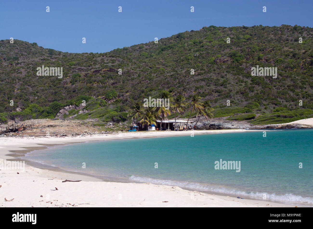 Beautiful Caribbean Isles. Archipiélago Los Testigos Stock Photo - Alamy