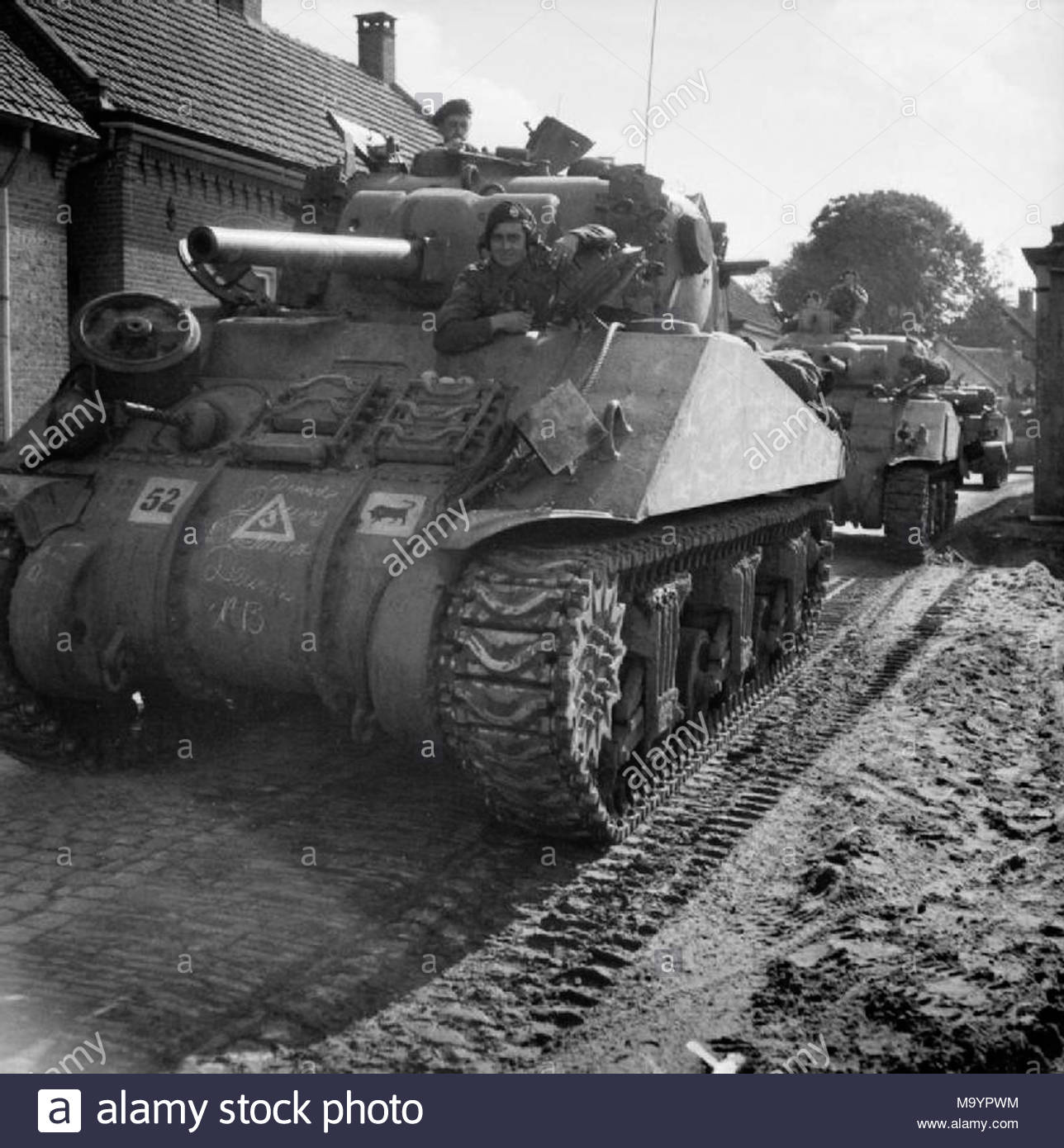 11th Armoured Division Black and White Stock Photos & Images - Alamy
