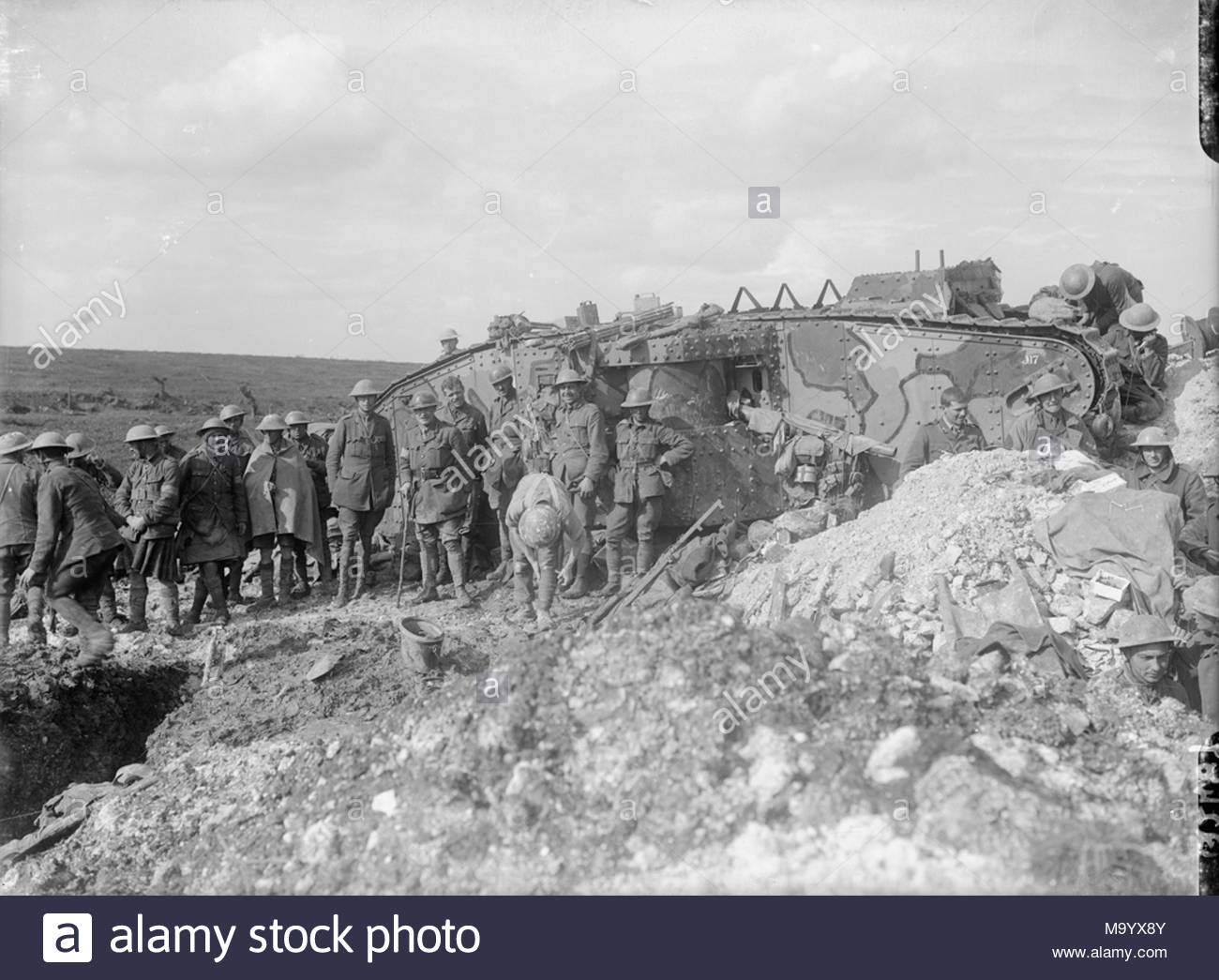 Battle Of Flers Courcelette Stock Photos & Battle Of Flers Courcelette ...