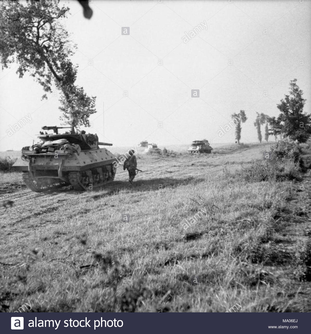 British Infantry In In Normandy Stock Photos & British Infantry In In ...