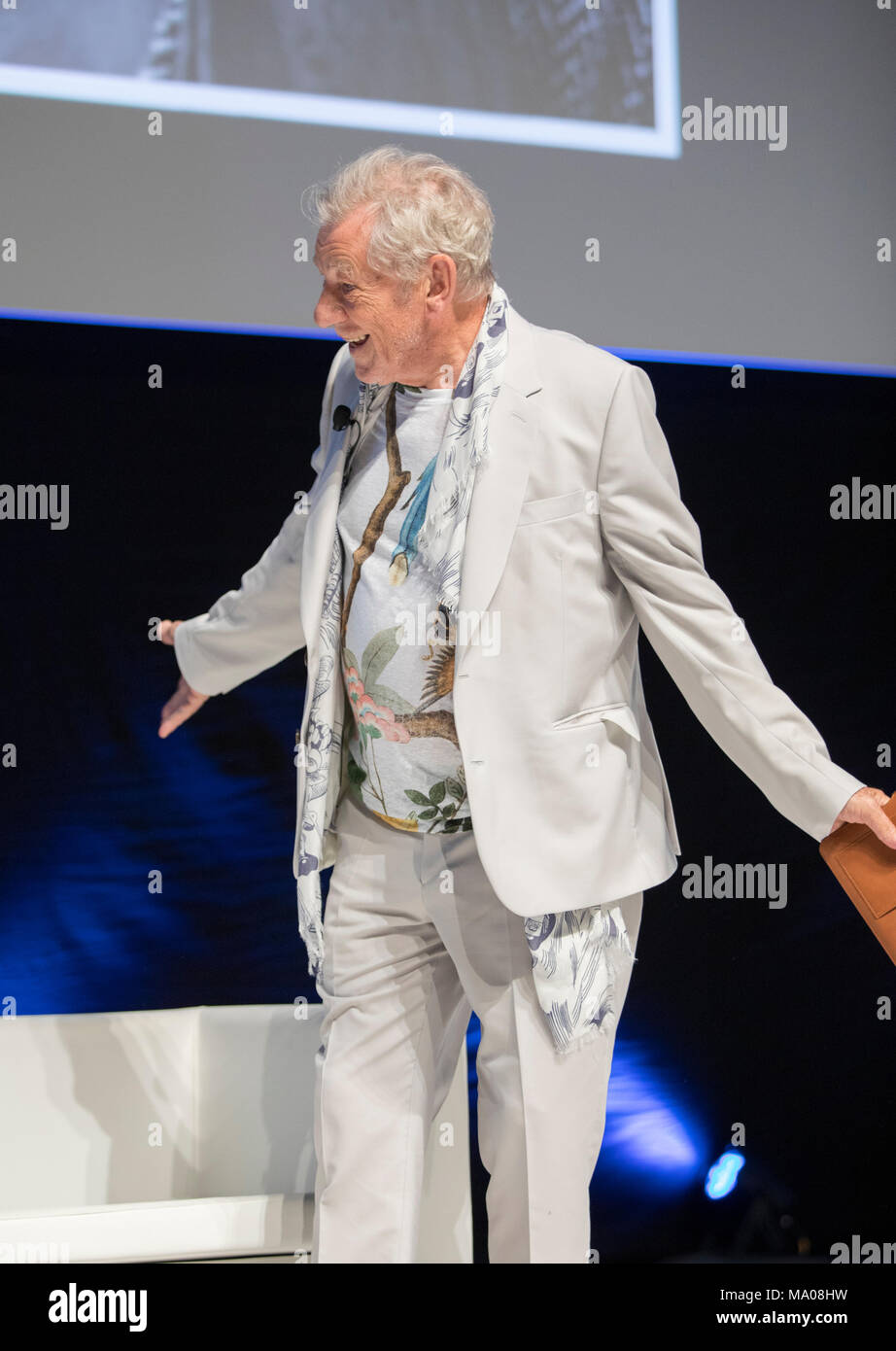 Sir Ian McKellen, English actor attends the Cannes Lions Festival ...