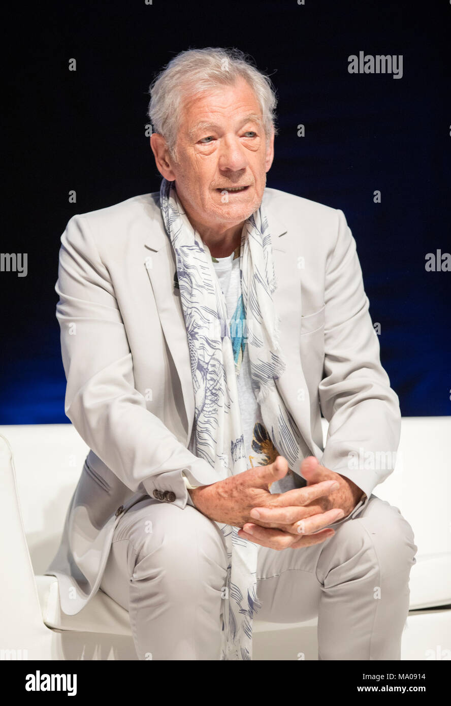 Sir Ian McKellen, English actor attends the Cannes Lions Festival ...
