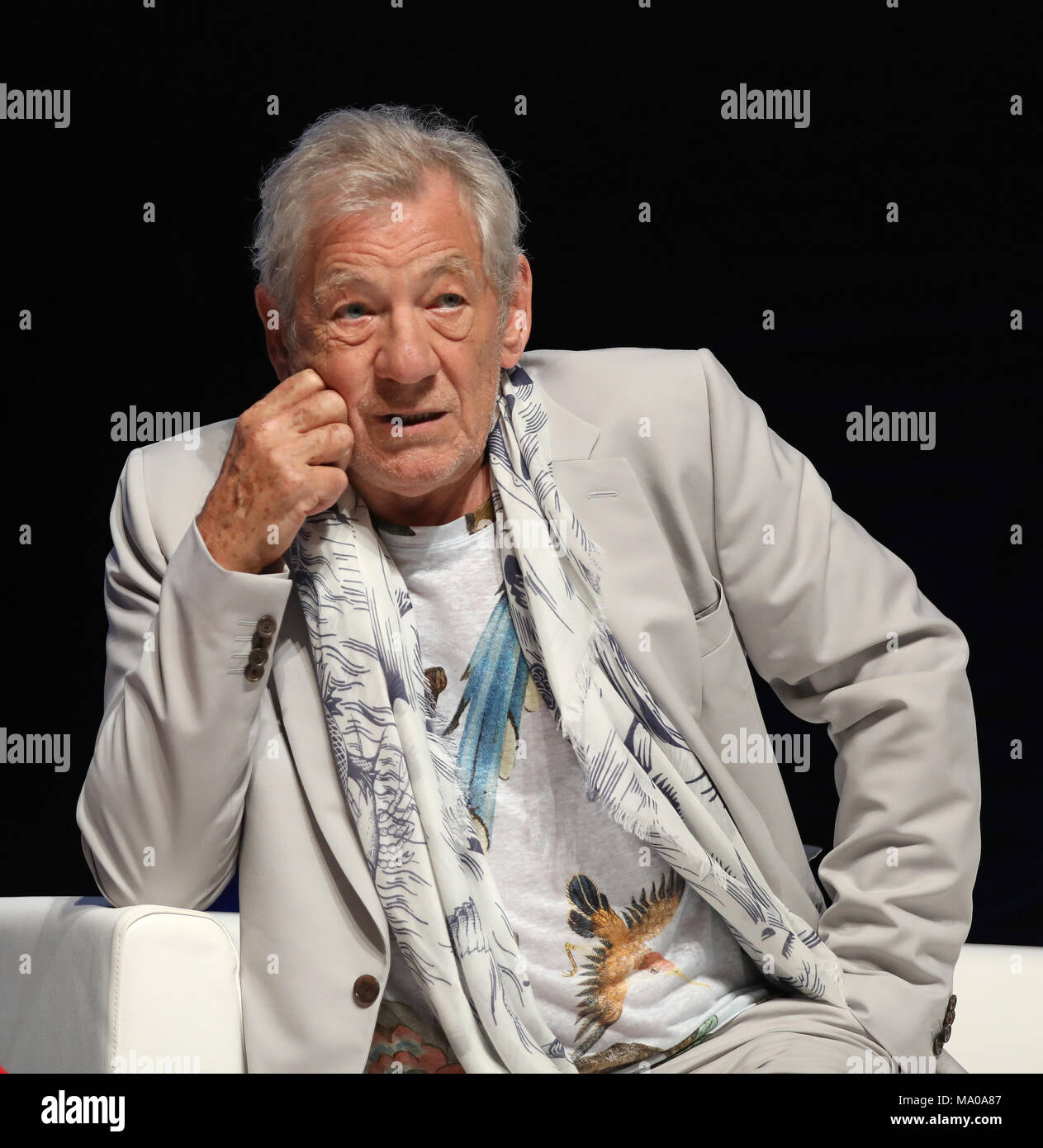 Sir Ian McKellen, English actor attends the Cannes Lions Festival ...