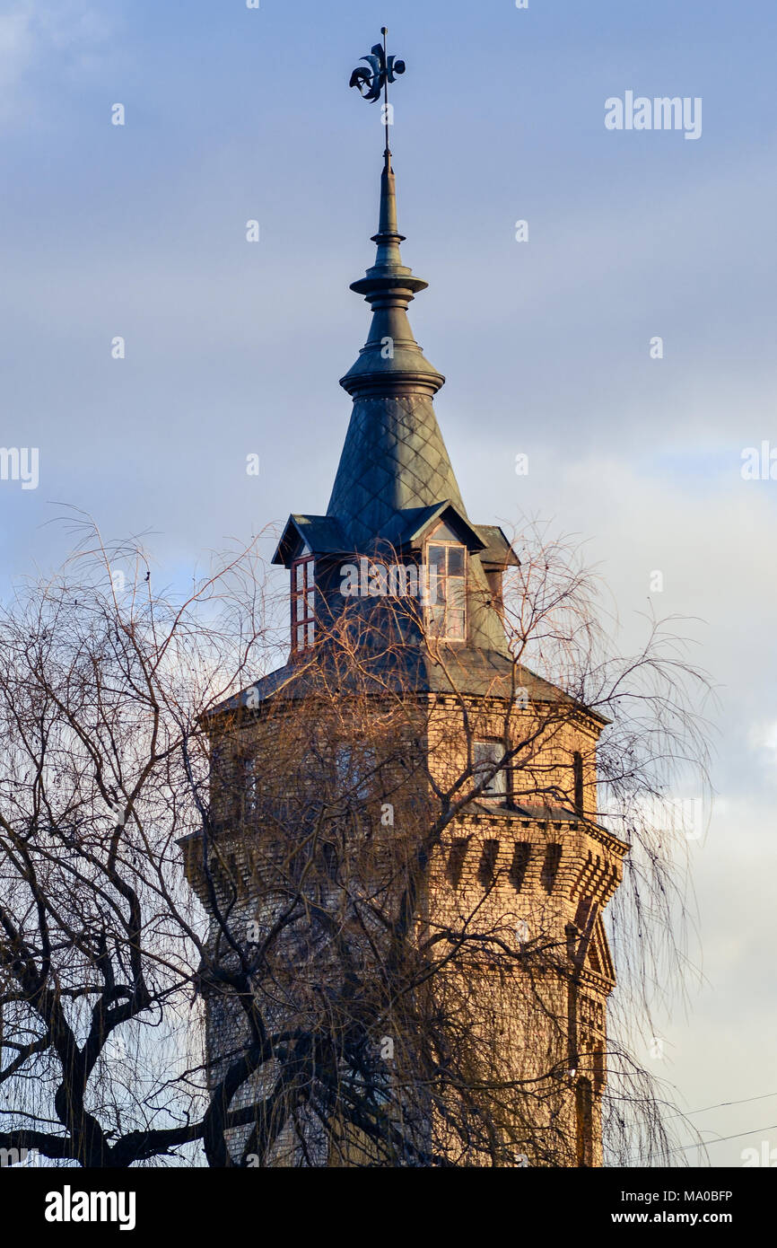 Castle tower spire Stock Photo - Alamy