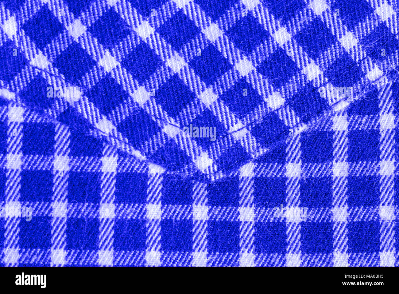 Detail of knitted blanket Stock Photo - Alamy