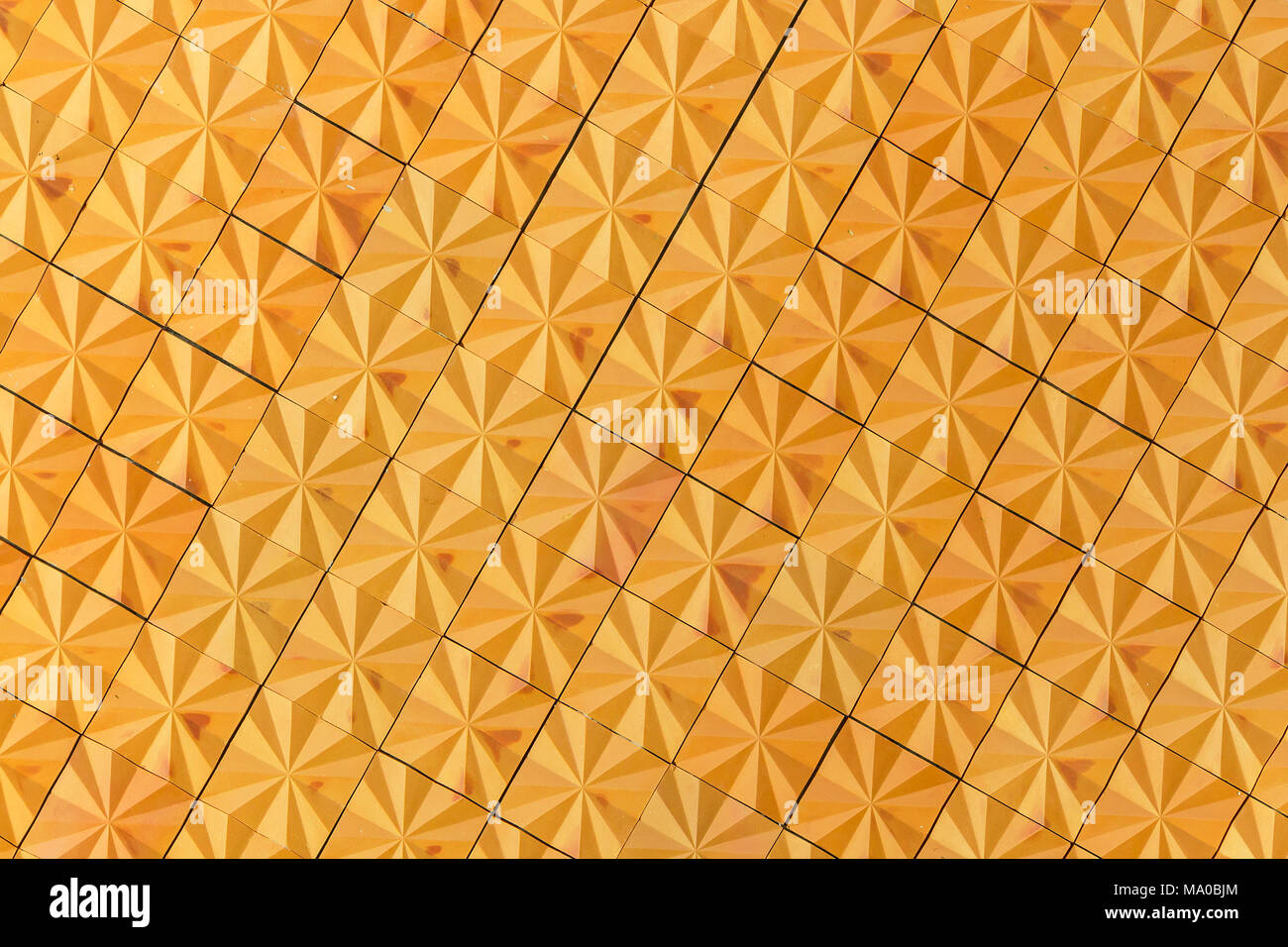 pattern of yellow cement wall Stock Photo - Alamy