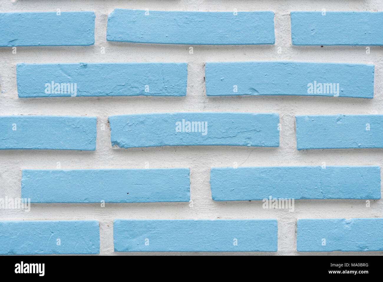 Blue brick pattern wallpaper hi-res stock photography and images - Alamy