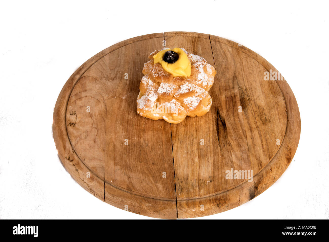 Zeppole saint joseph italian pastry hi-res stock photography and images ...