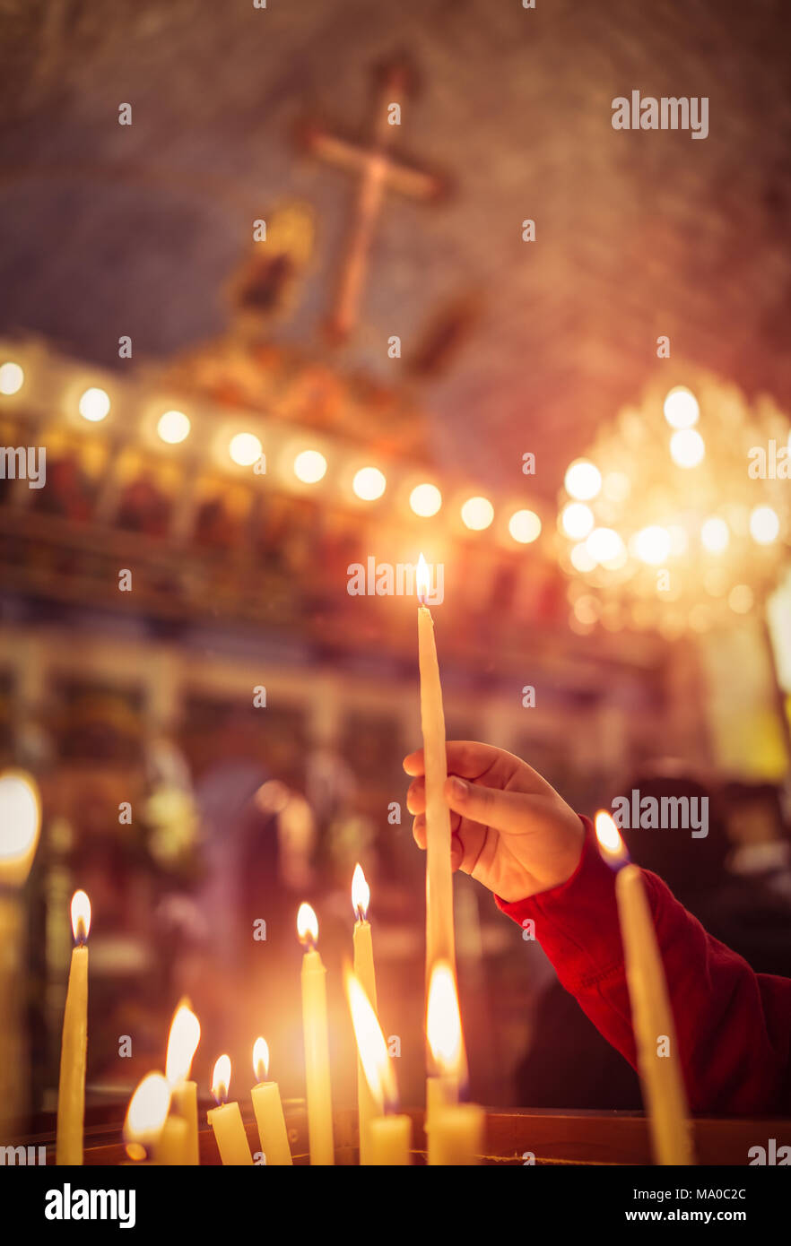 Holy Candle Stock Photos & Holy Candle Stock Images - Alamy