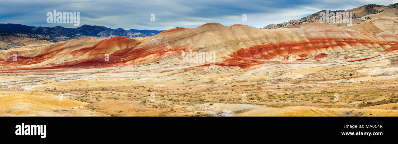 Colorful clay hills in the Painted Hills of Oregon, USA Stock Photo - Alamy