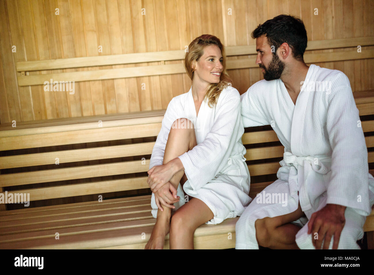 Wellness sauna hi-res stock photography and images - Alamy