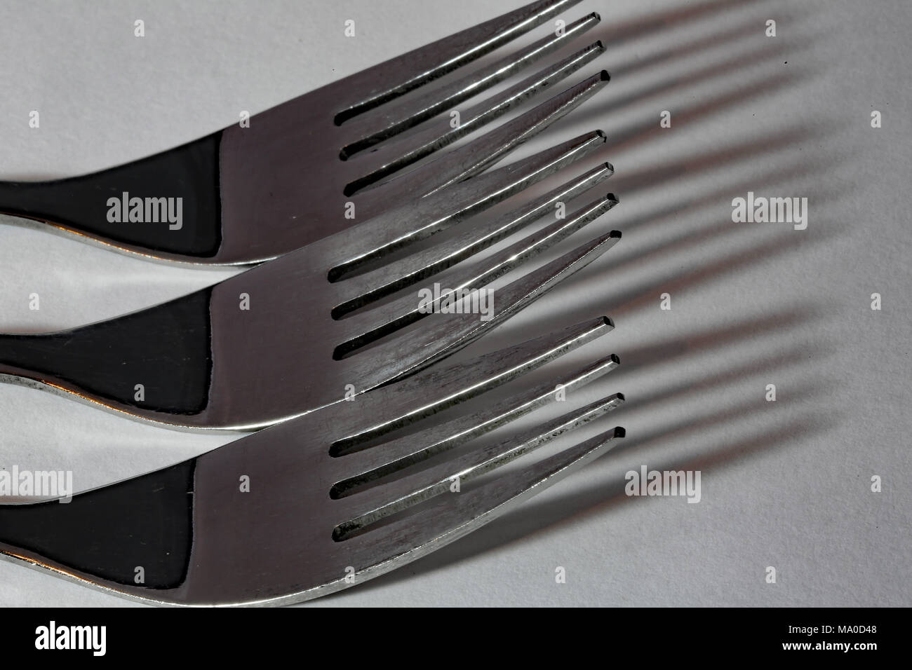 Three Prong Fork High Resolution Stock Photography and Images - Alamy