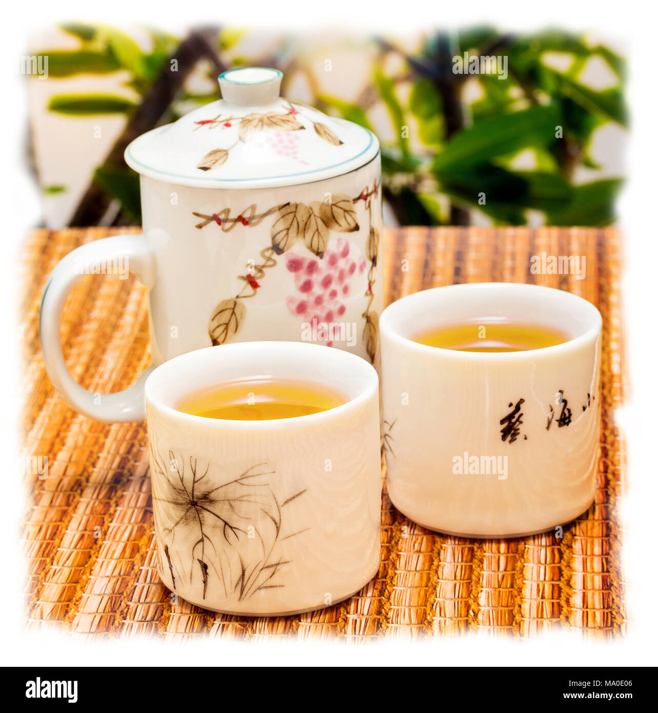 Outdoor tea break Cut Out Stock Images & Pictures - Alamy