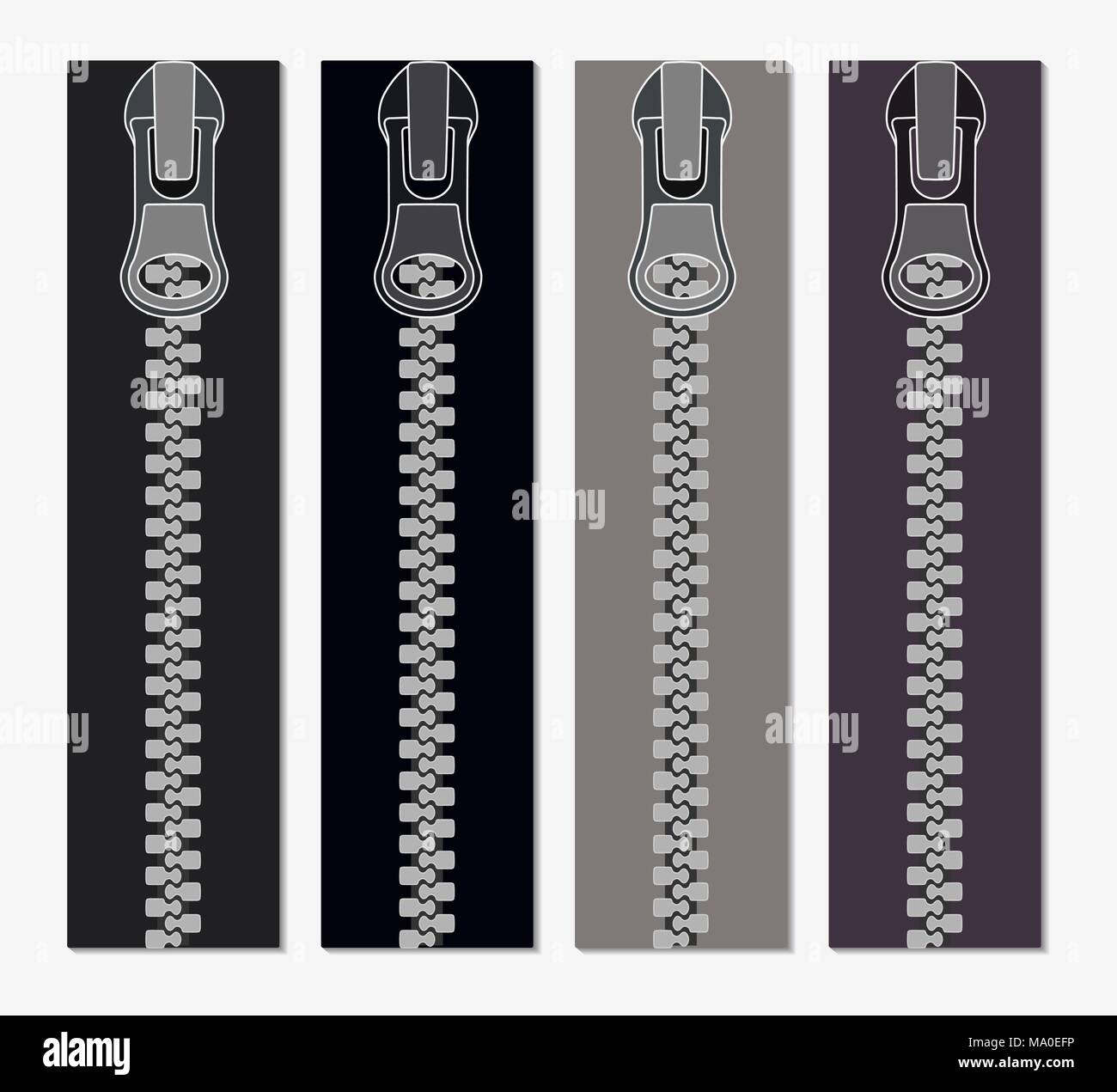 Realistic Zipper Drawing Zipper Drawing Vectors Download Free