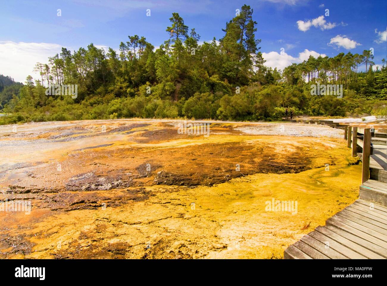 Lime sinter terrace hi-res stock photography and images - Alamy