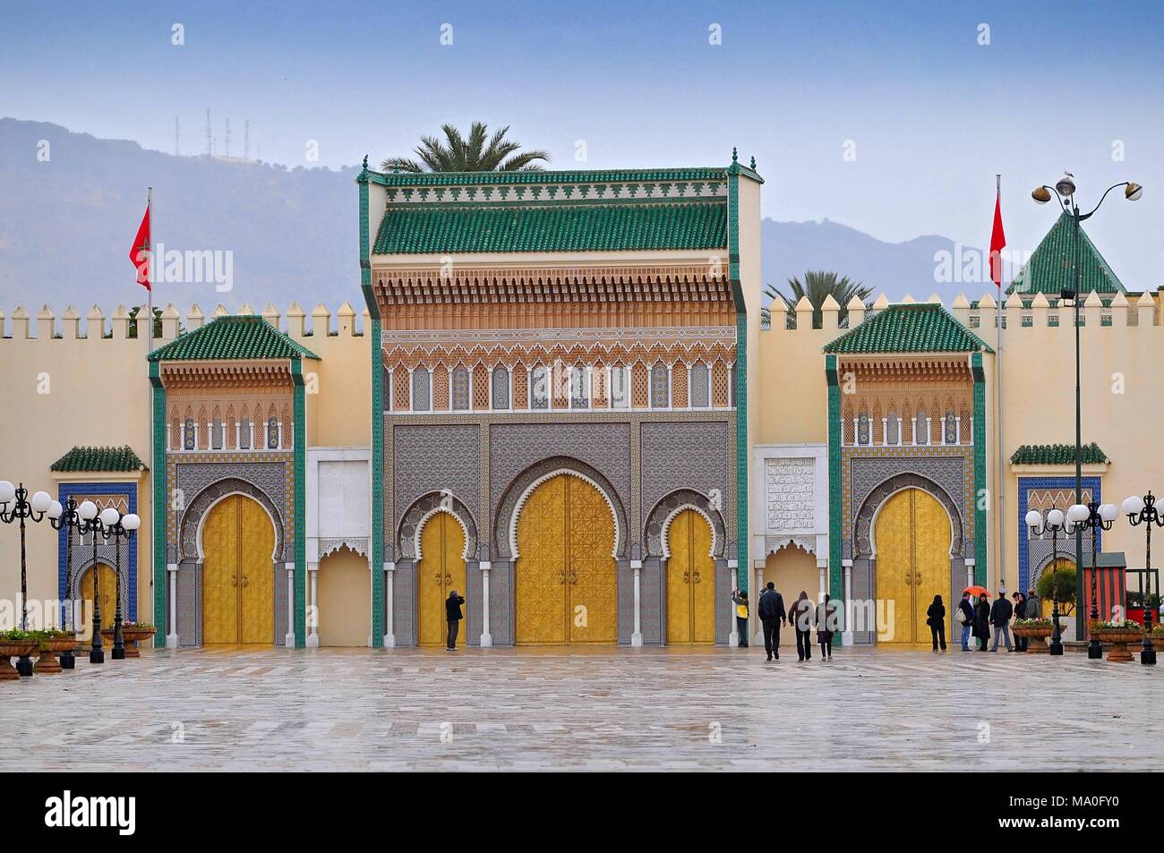 Dar al-Makhzen or Palais Royale a royal palace of the Alaouite sultan ...