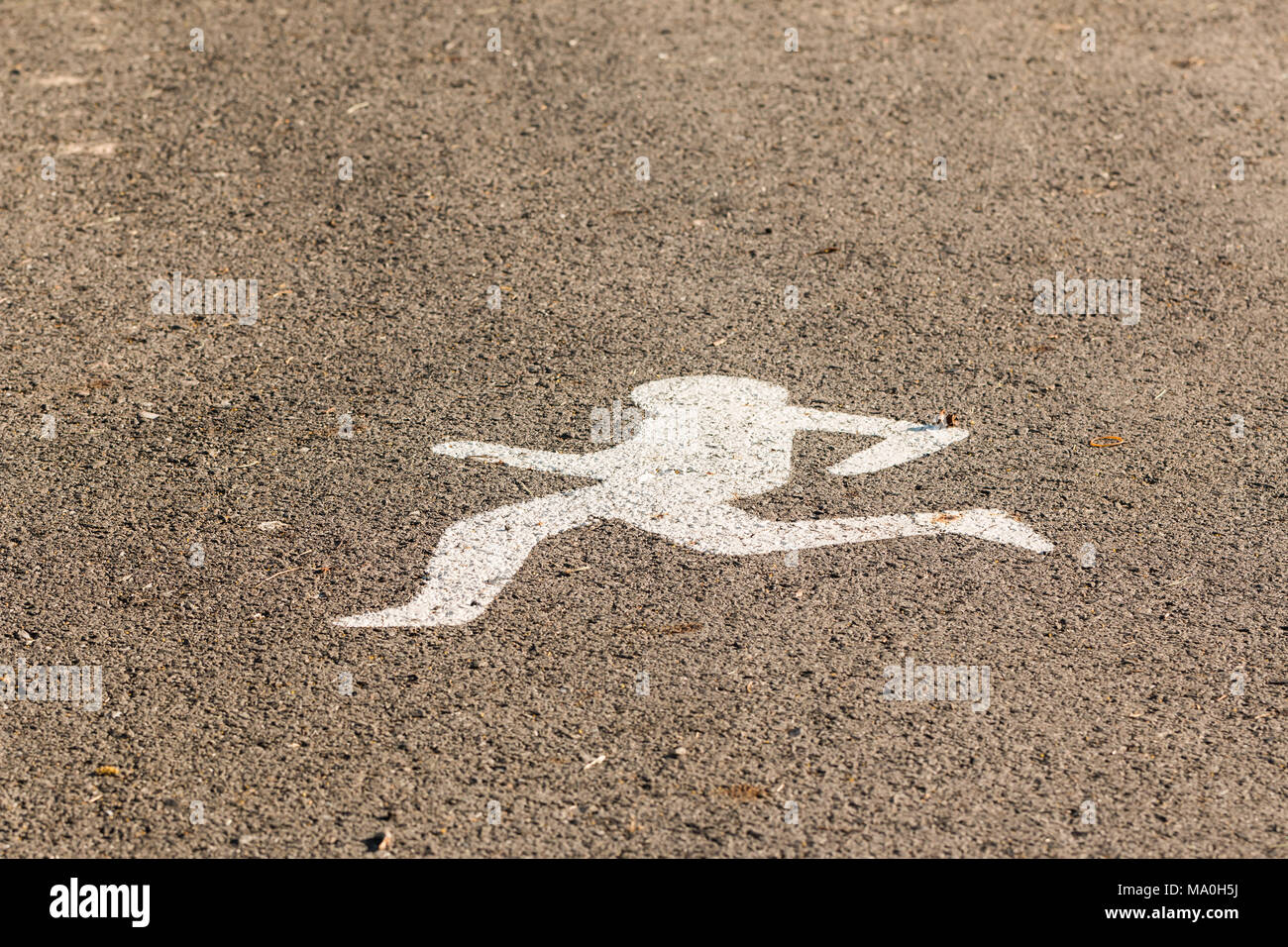 Running sign hi-res stock photography and images - Alamy