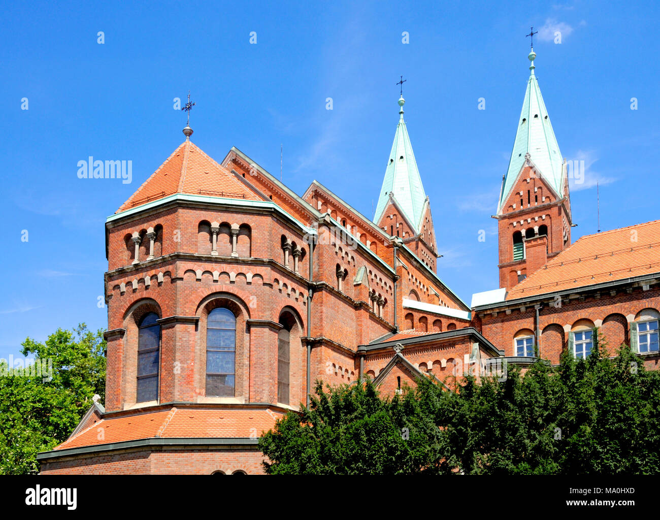 Maribor, Stajerska, Slovenia. Franciscan Church/ Basilica of our Mother ...