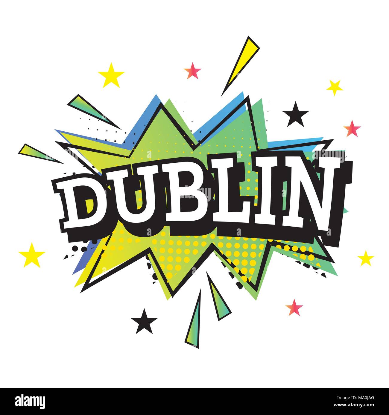 Pop art balloon vector vectors Cut Out Stock Images & Pictures - Alamy