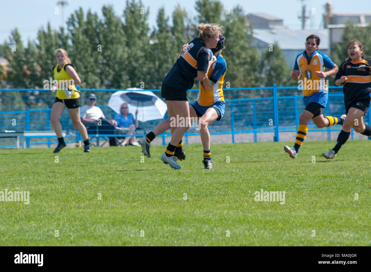 Women rugby players hi-res stock photography and images - Alamy