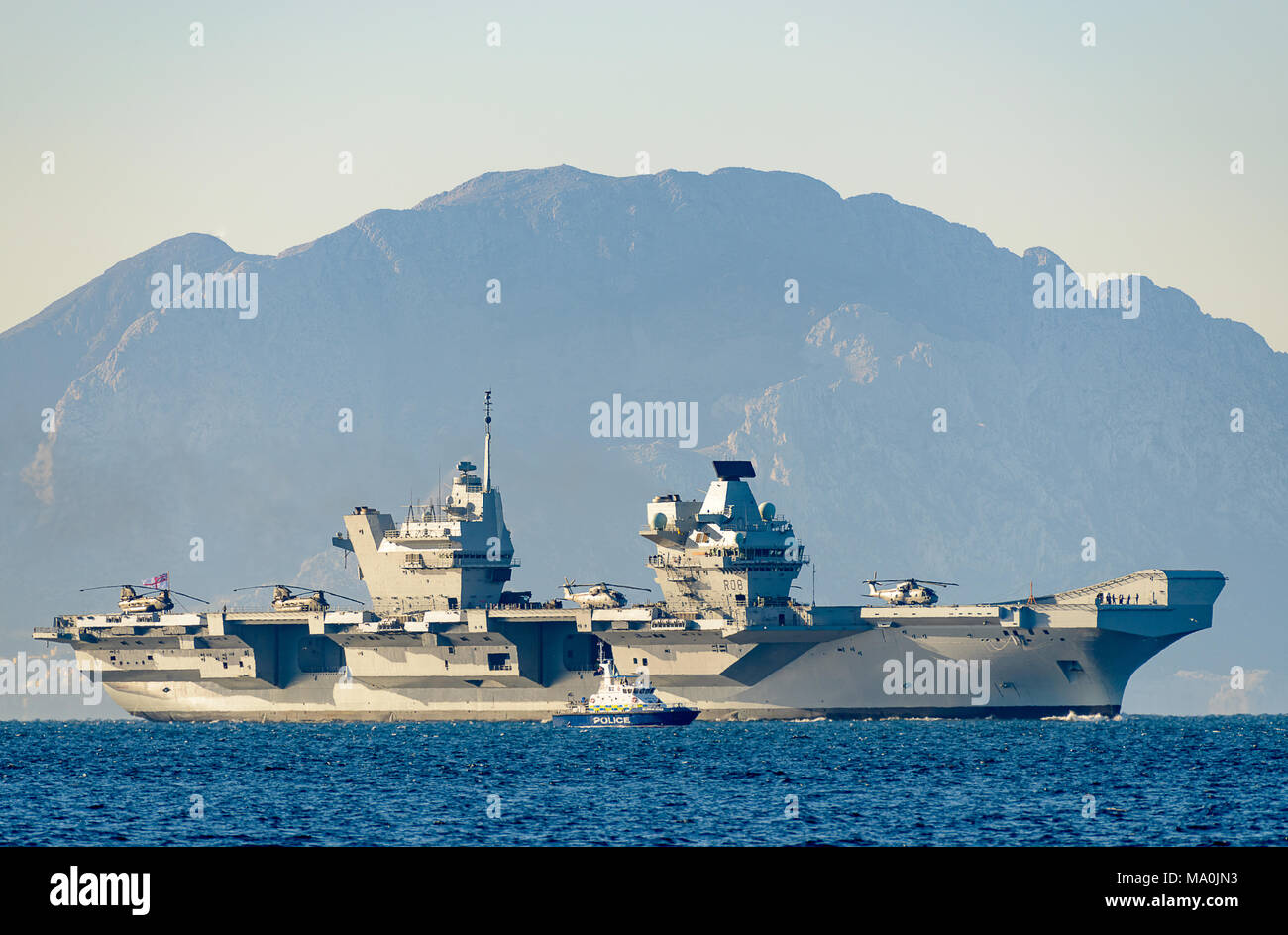 Hms elizabeth gibraltar hi-res stock photography and images - Alamy