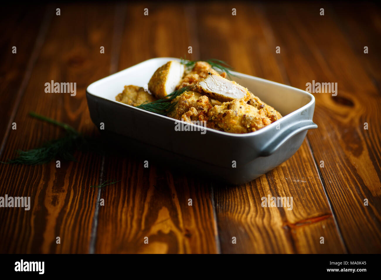 Chicken nuggets in form hi-res stock photography and images - Alamy