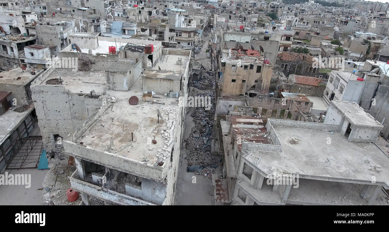 Aerial syria street damascus hi-res stock photography and images - Alamy