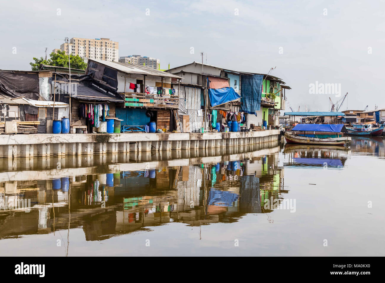 Old harbor of Jakarta, Java, Indonesia Stock Photo - Alamy