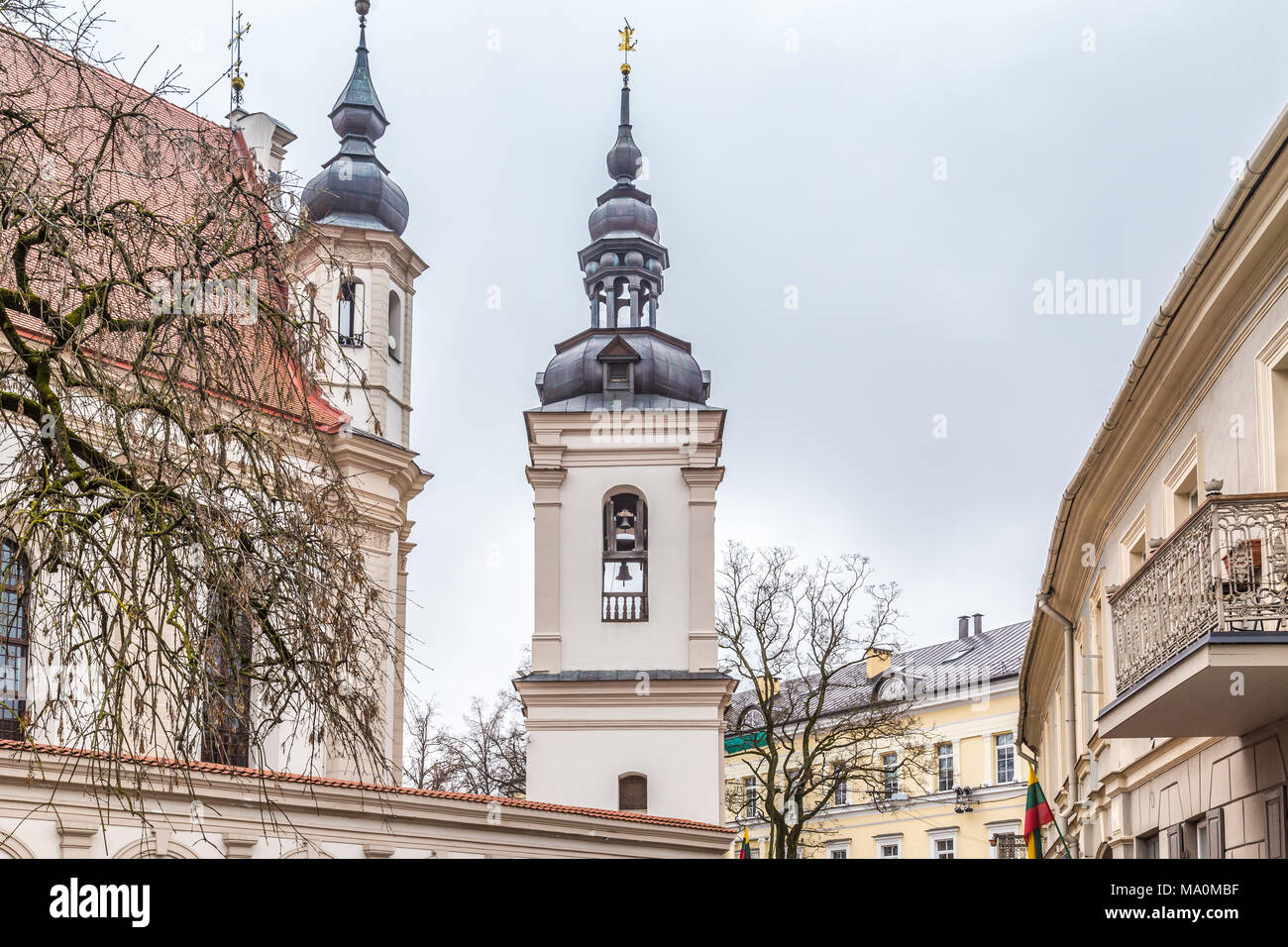 Old town Vilnius Lithuania Stock Photo - Alamy