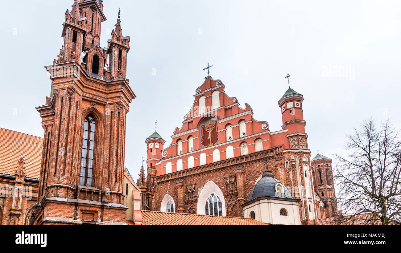 Old town Vilnius Lithuania Stock Photo - Alamy