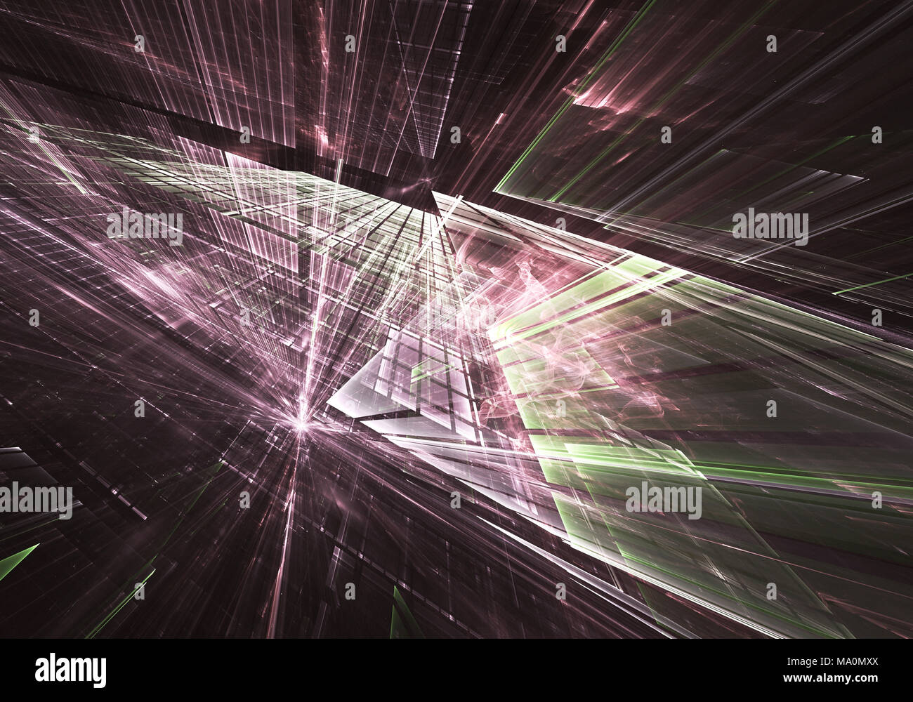 Abstract future technology background - computer-generated image ...