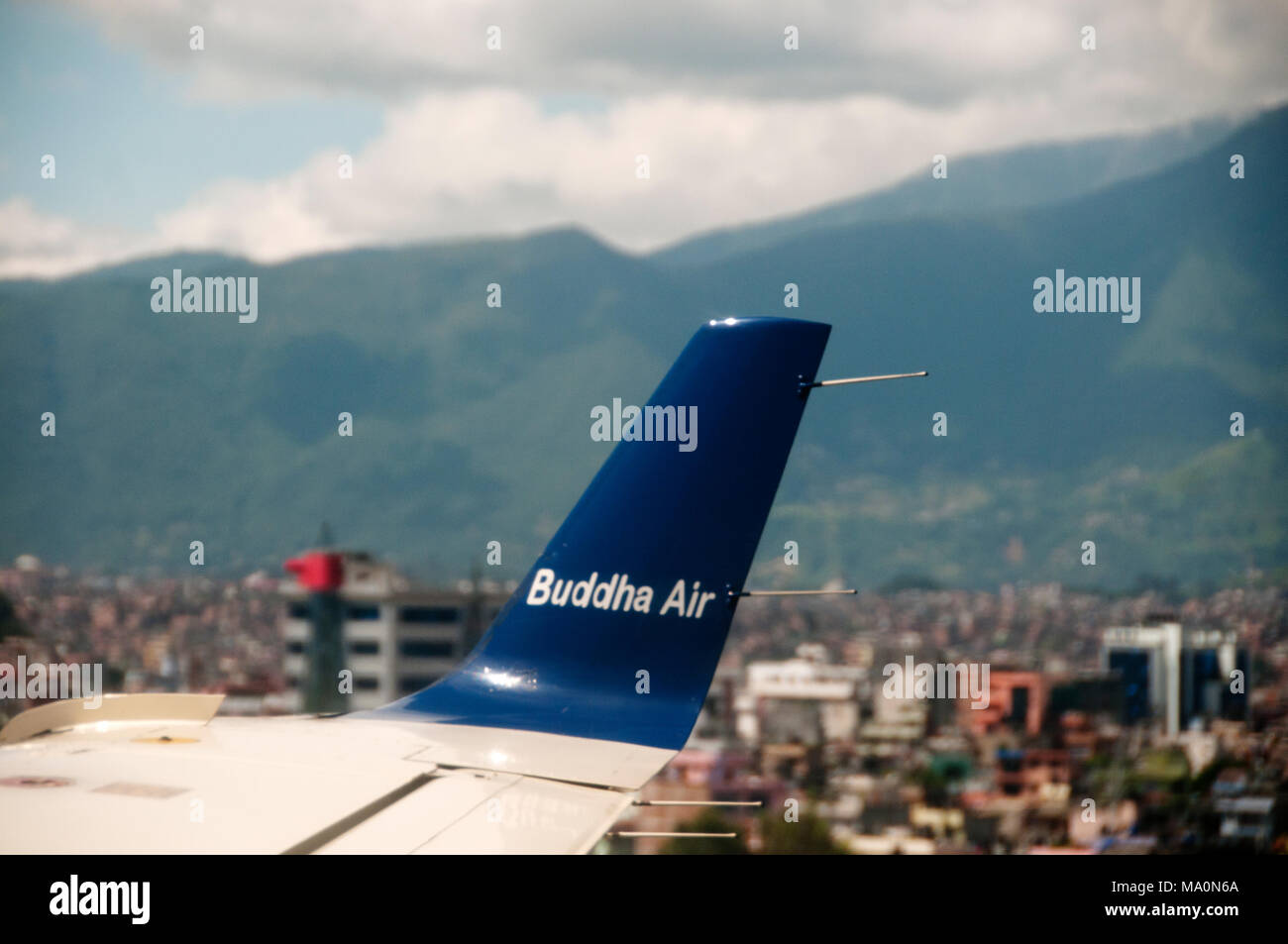 Nepal airline hi-res stock photography and images - Alamy
