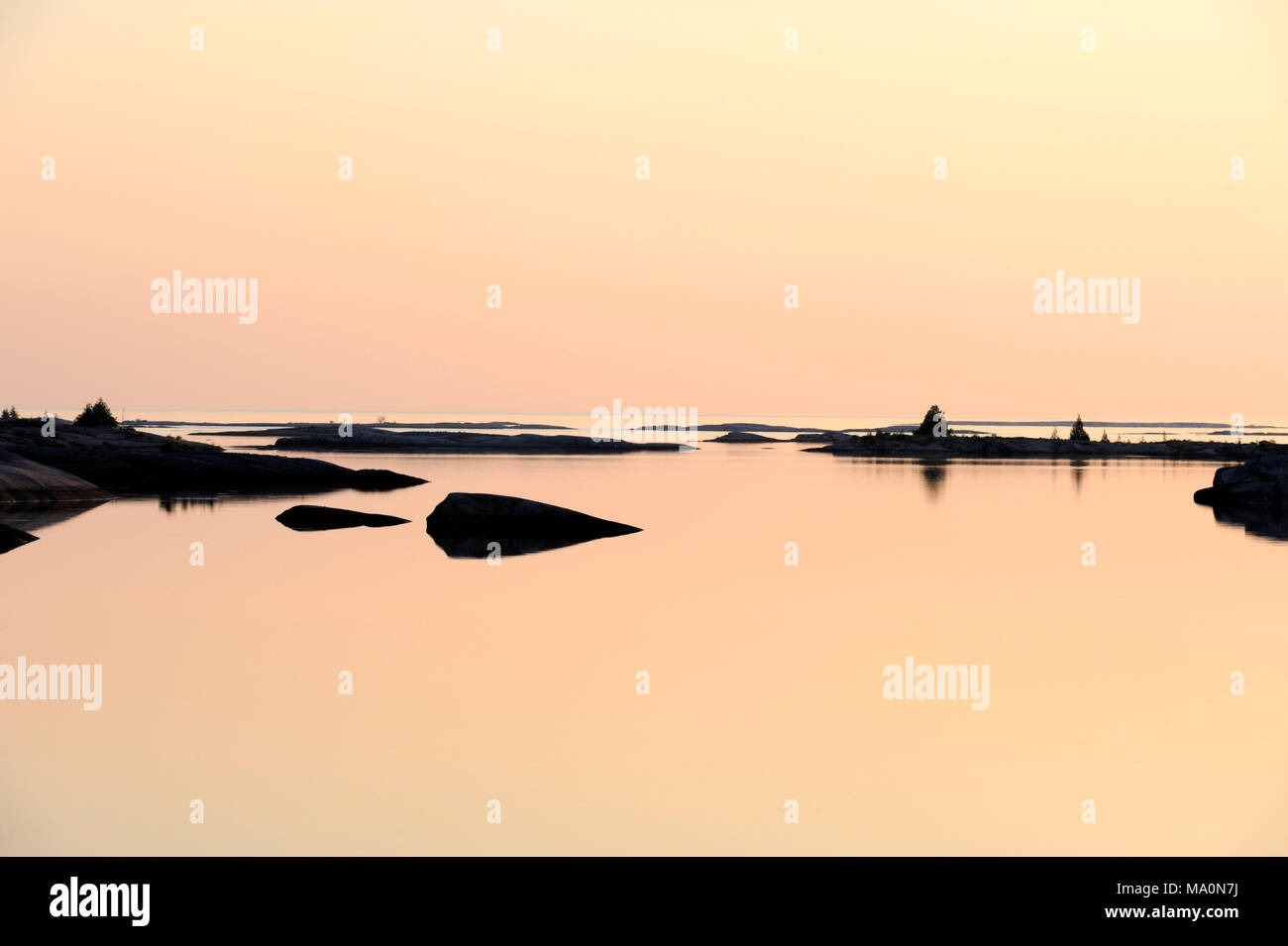 Beautiful sunset scenery georgian bay hi-res stock photography and ...