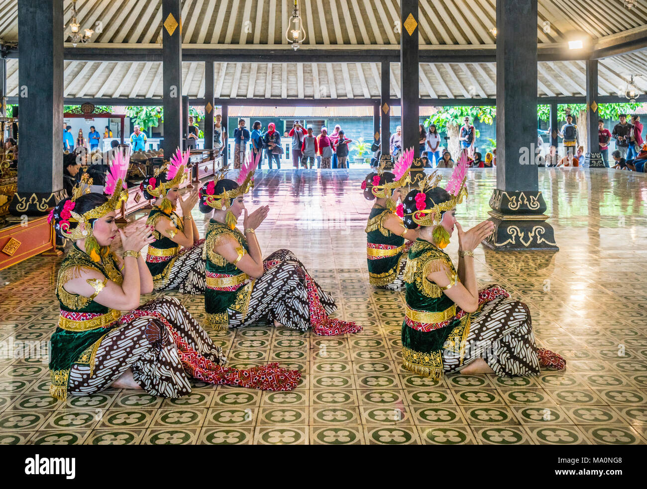 Indonesia java javanese royal court hi-res stock photography and images ...