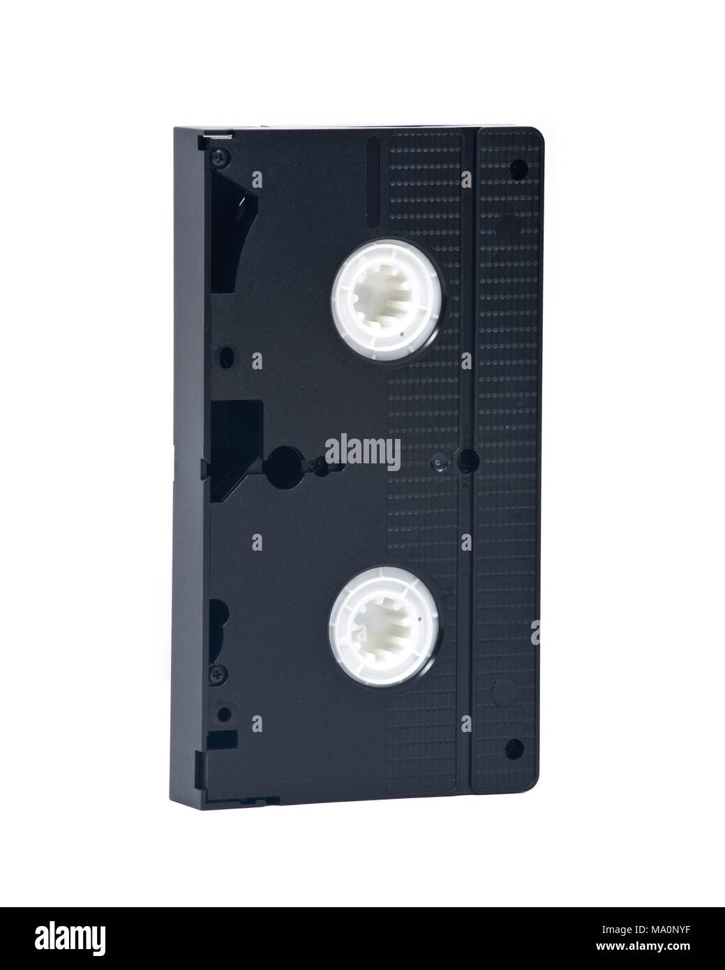 Standard vhs video tape isolated on white background Stock Photo - Alamy