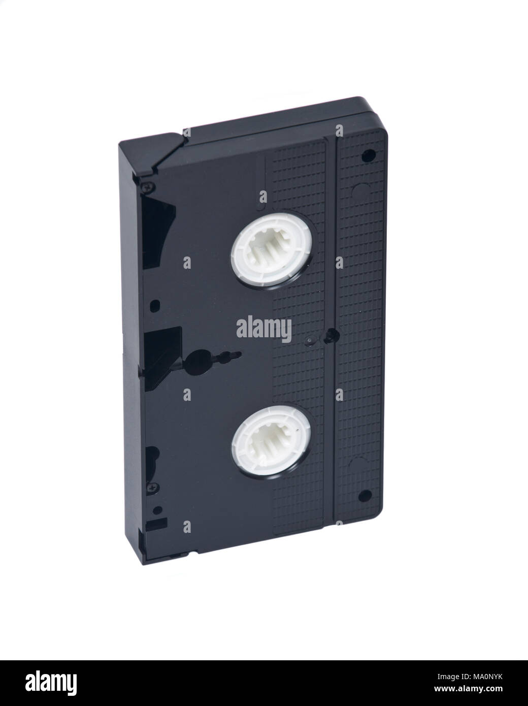 Standard vhs video tape isolated on white background Stock Photo - Alamy