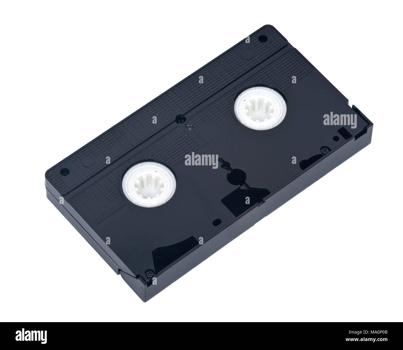 Standard vhs video tape isolated on white background Stock Photo - Alamy