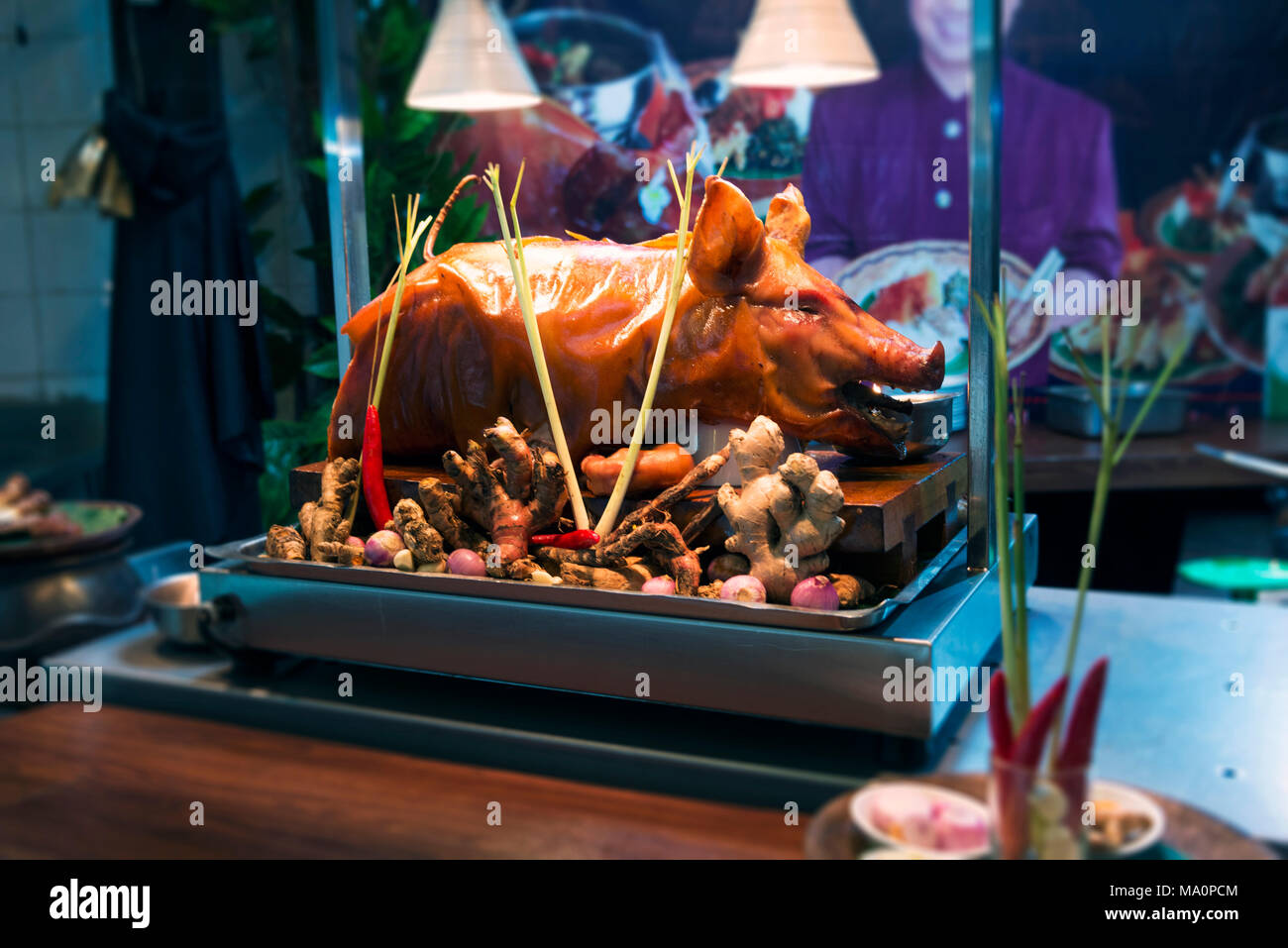 Nasi campur babi guling hi-res stock photography and images - Alamy