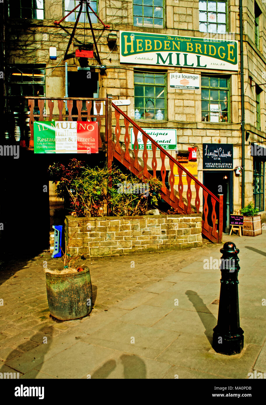 Bridge and mill hi-res stock photography and images - Alamy