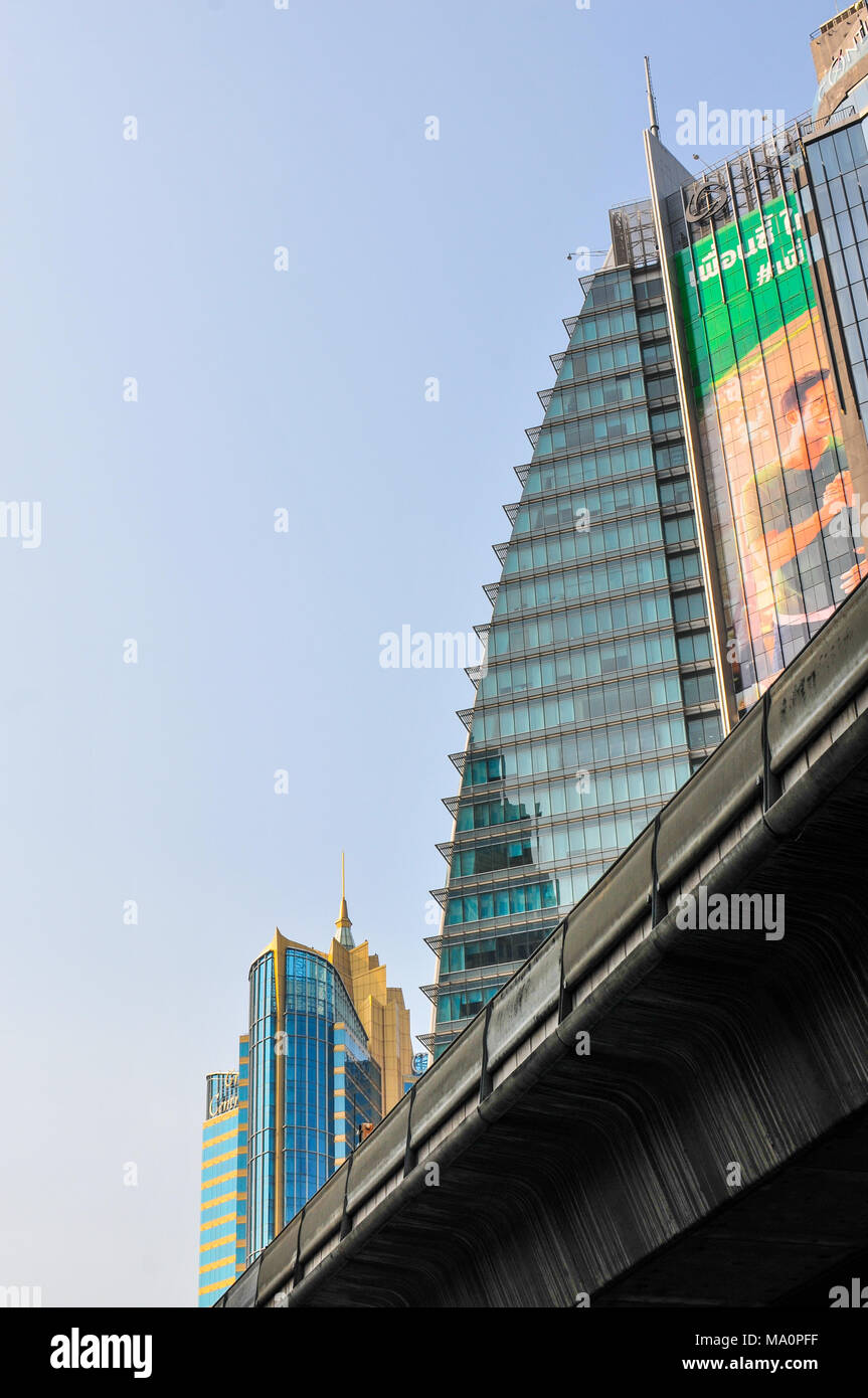 Inner city buildings Bangkok Thailand Stock Photo - Alamy