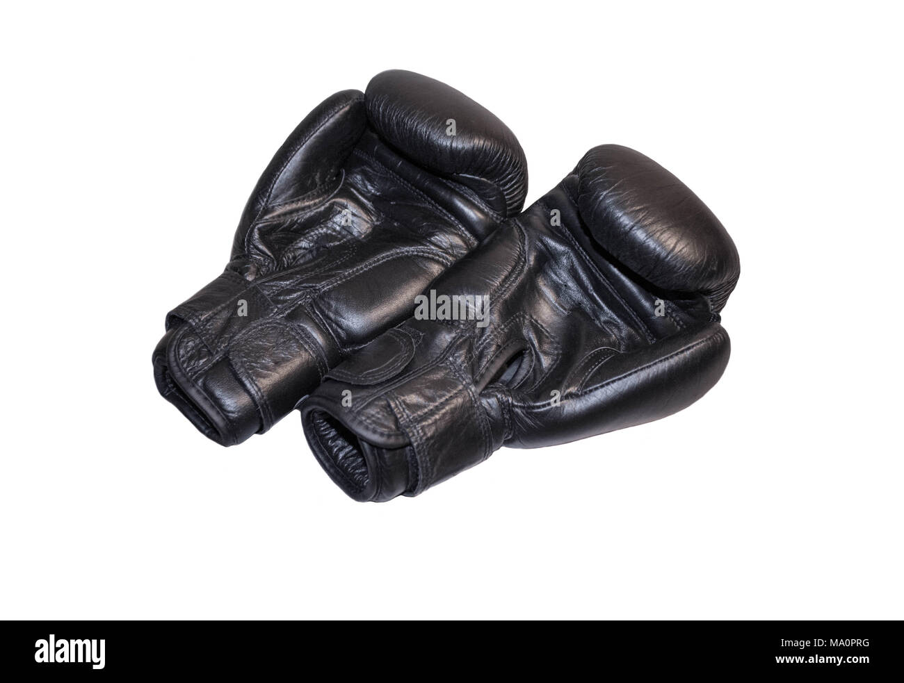 Black boxing gloves hi-res stock photography and images - Alamy