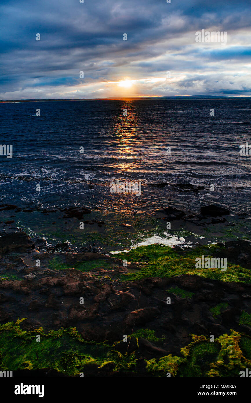 North Atlantic Ocean, Enniscrone, Co. Sligo, Ireland Stock Photo - Alamy